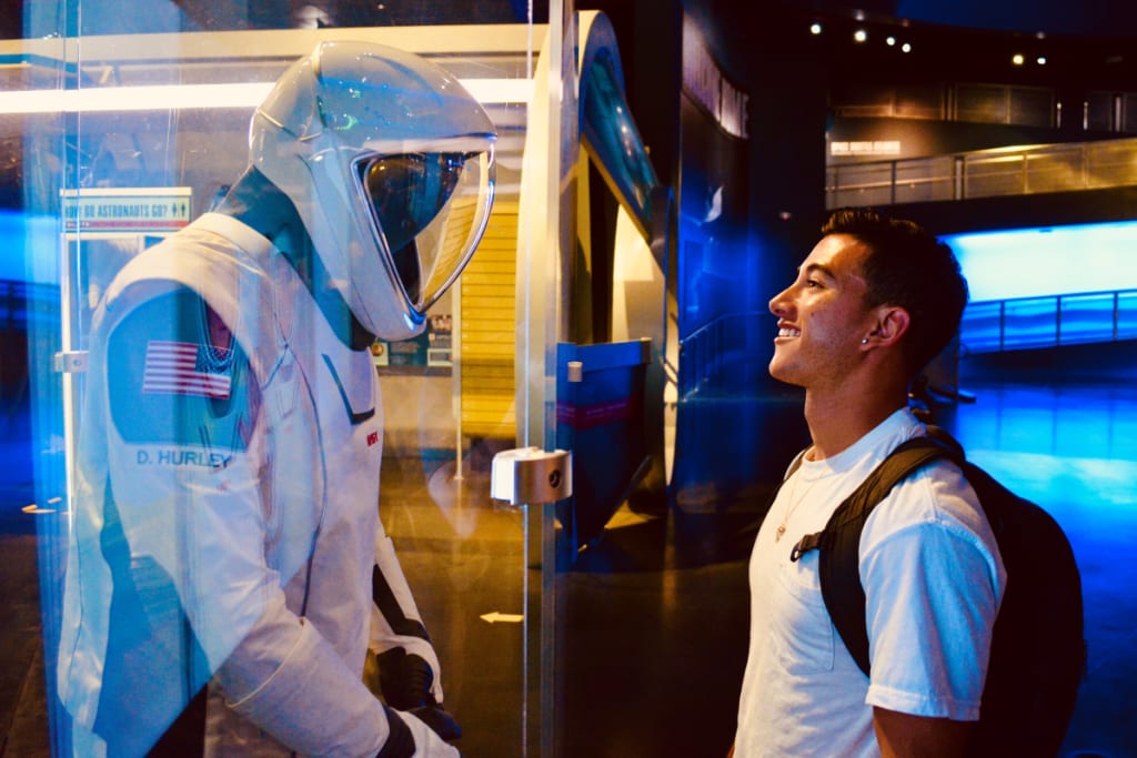 Interstellar engineering: Student uses NASA-supplied simulated lunar ...