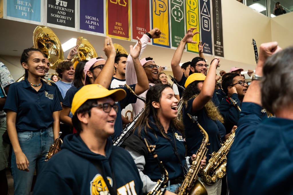 Students react to FIU's win over UM | FIU News - Florida International ...