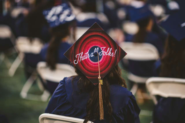Panthers flex artistic skills on grad caps | FIU News - Florida ...