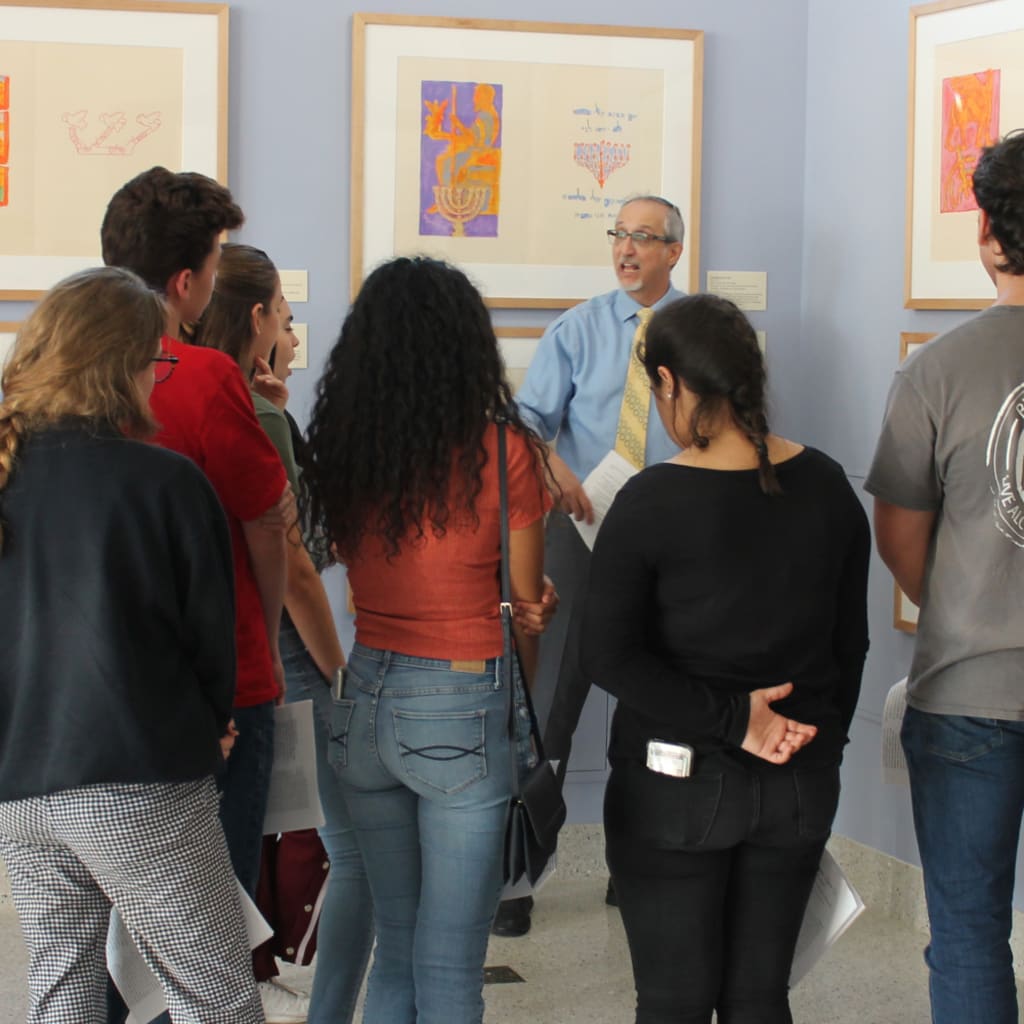 High school students learn about the Holocaust through art | FIU News ...