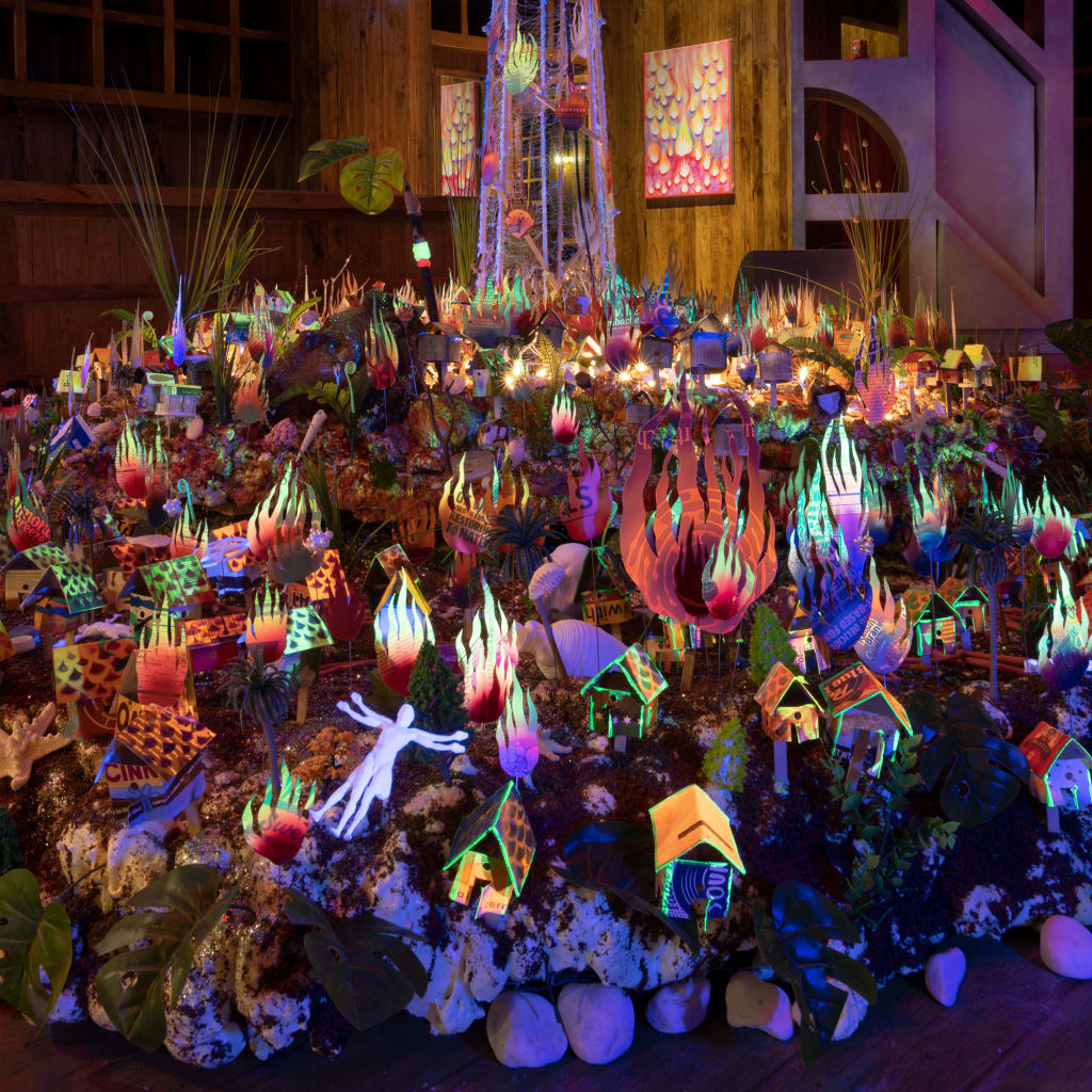 Alumnus and artist Orlando Estrada explores Miami’s fate in newest ...