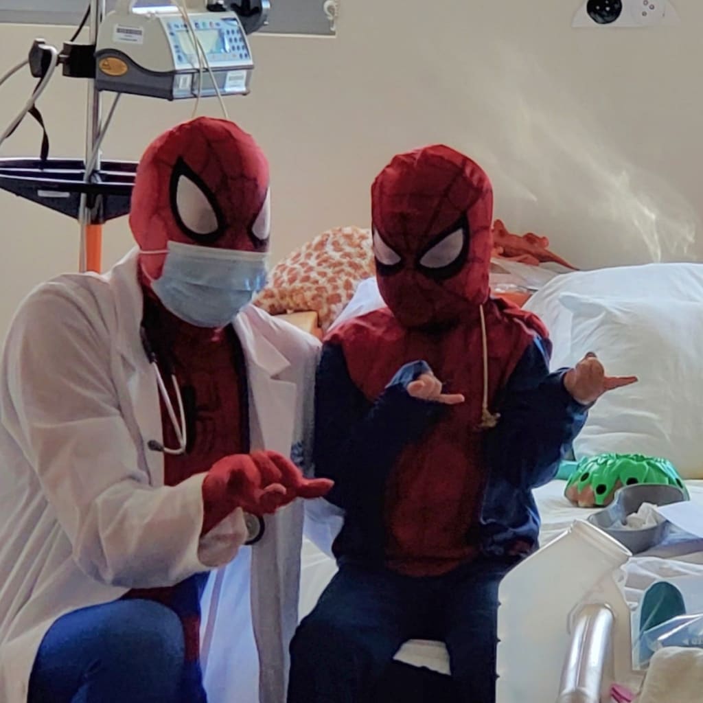 Dr. Spider-Man: Alumna is a superhero who wears a white coat | FIU News ...