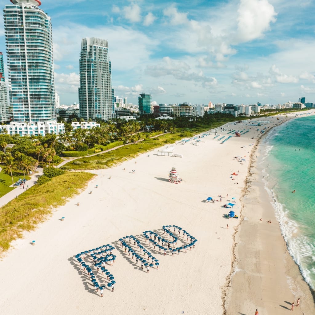 Check out Miami's largest F-I-U at iconic South Pointe Park | FIU News ...