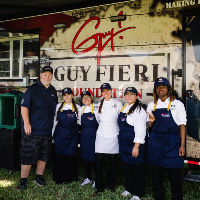"Hey Flavortown!": Guy Fieri Foundation teams up with hospitality students | FIU News - Florida ...