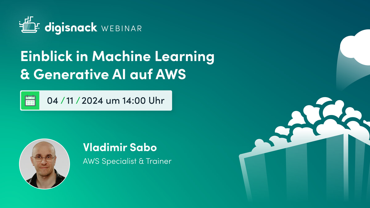 Webinar Einblick In Machine Learning And Generative Ai Auf Aws
