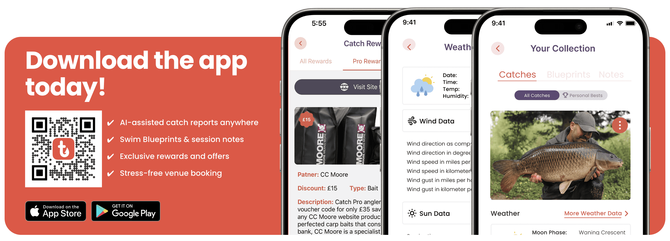 Raise your fishing game anywhere with Catch. Elevate your fishing ...