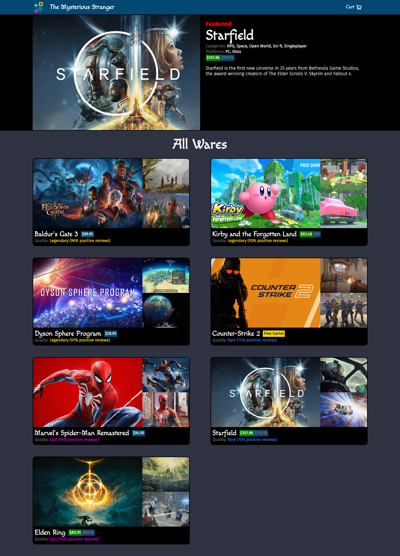 GitHub - encodexed/eShop: A simple games eCommerce site built with React and Google Firestore