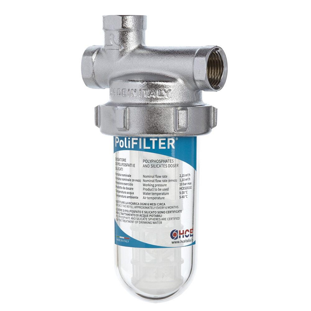 PoliFILTER | Polyphosphate and silicate doser domestic appliance for ...