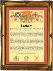 Surname Database: Latham Last Name Origin