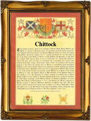 Surname Database: Chittock Last Name Origin