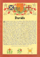 Surname Database: Davids Last Name Origin