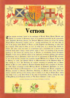 Surname Database: Vernon Last Name Origin