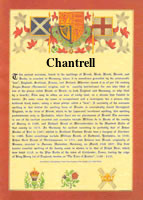 Surname Database: Chantrell Last Name Origin