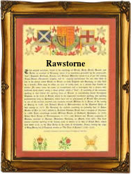 Surname Database: Rawstorne Scroll Details