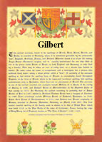 Surname Database: Gilbert Last Name Origin