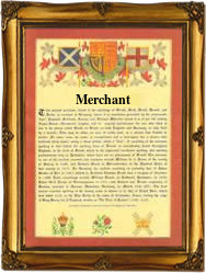 Surname Database: Merchant Last Name Origin