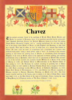 Surname Database: Chavez Last Name Origin