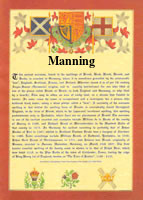 Surname Database: Manning Last Name Origin