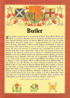 Surname Database: Butler Last Name Origin