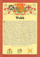 Surname Database: Webb Last Name Origin