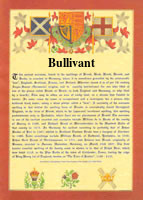 Surname Database: Bullivant Last Name Origin