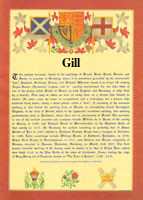Surname Database: Gill Last Name Origin