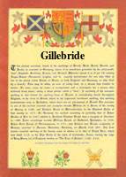 Surname Database: Gillebride Last Name Origin