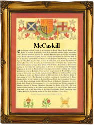 Surname Database: McCaskill Last Name Origin