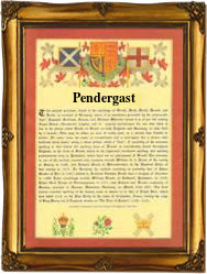 Surname Database: Pendergast Last Name Origin