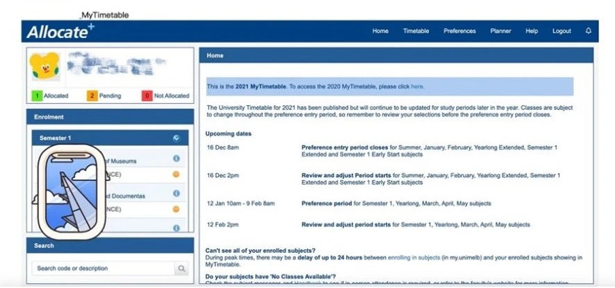 Unimelb 墨尔本大学|墨大Enrolment选课,Timetable Preference保姆级指南|澳洲匠人学院
