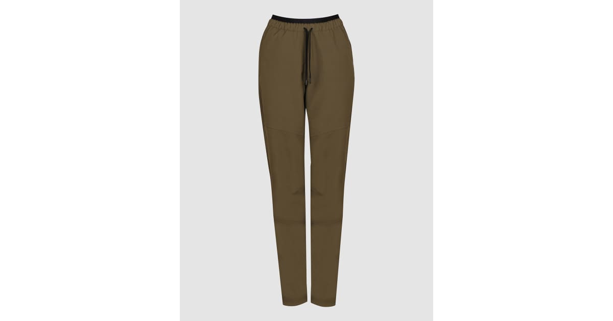 Women’s softshell trousers - Olive green - Dilling