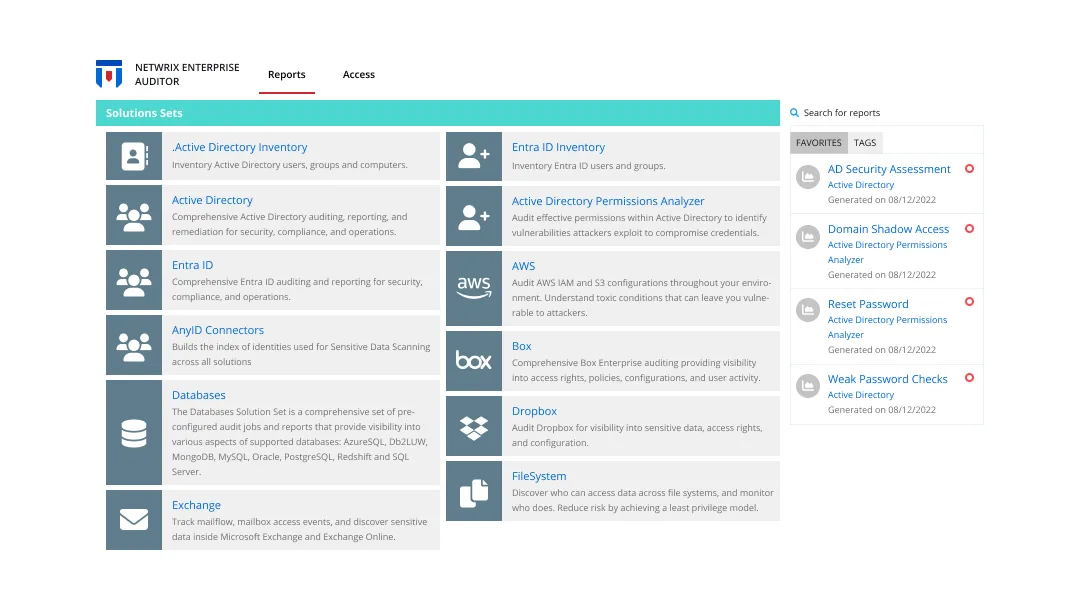 Identify Active Directory Risks with Netwrix | Online Demo Identify Active Directory Risks with Netwrix | Online Demo