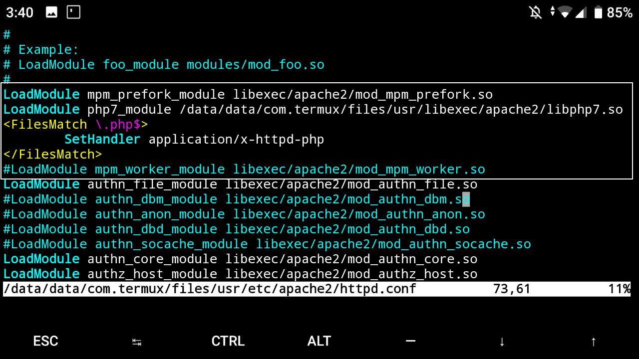 Install XAMPP/LAMPP On Android Non-Root - WMI
