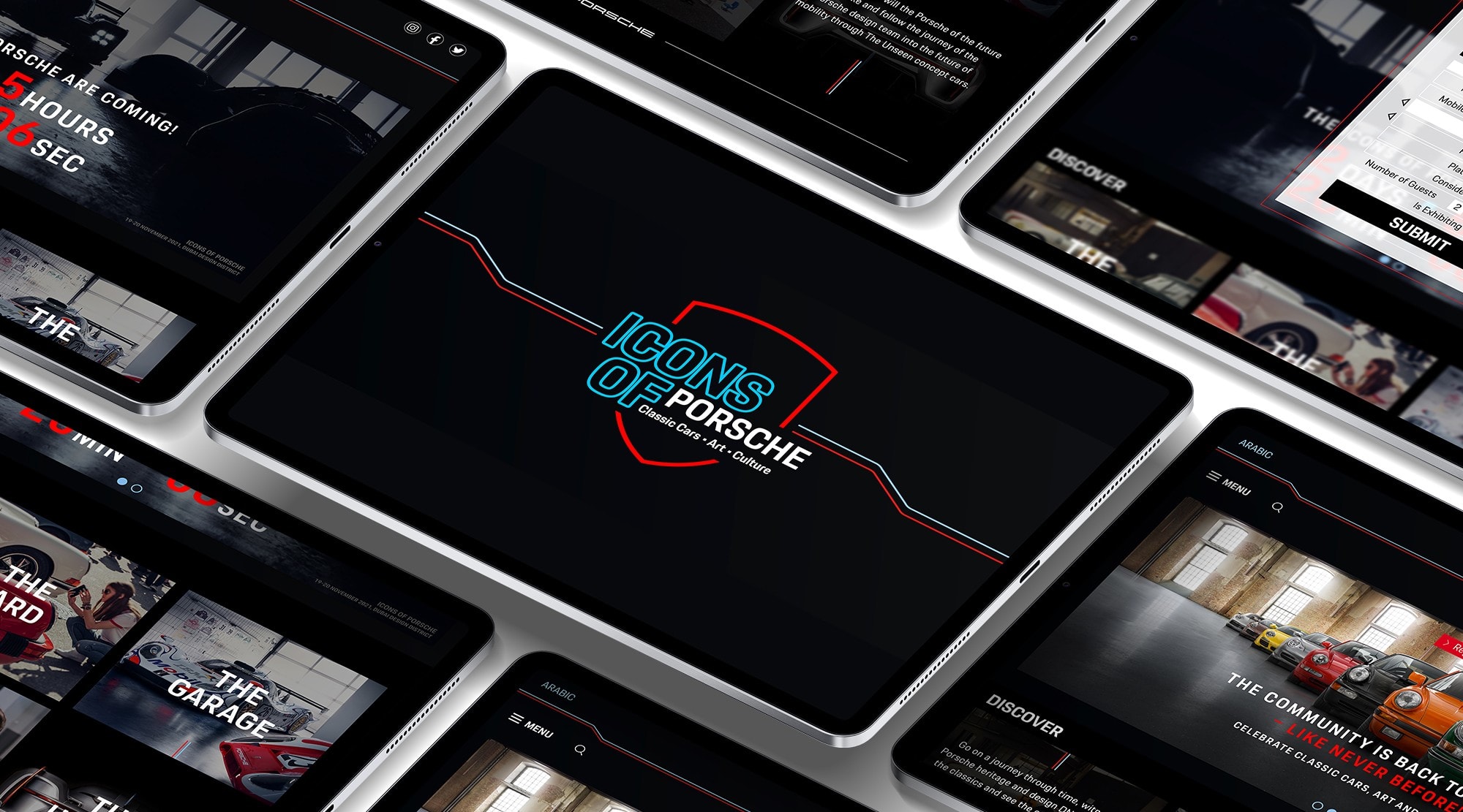 Icons of Porsche Website Design and Development - A Case Study