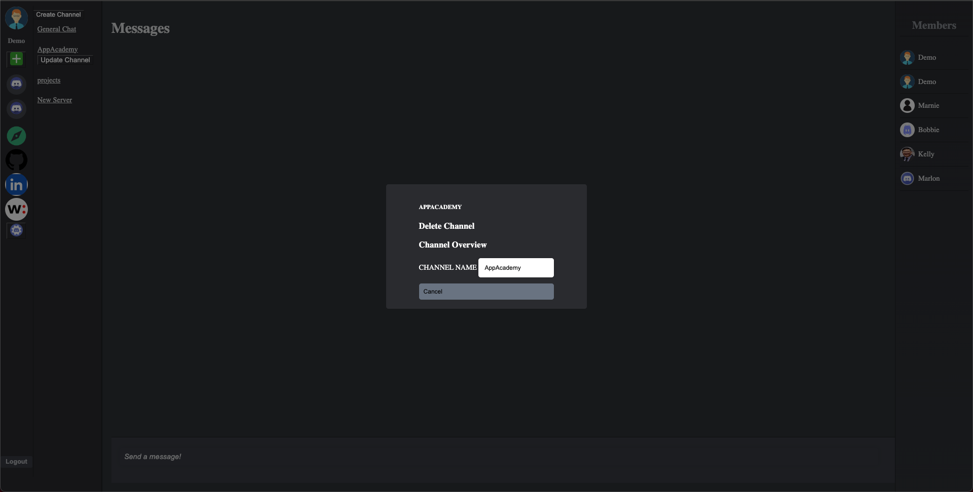 GitHub - kkong88/Discord-clone
