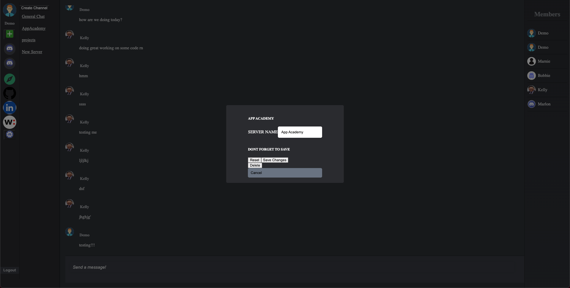 GitHub - kkong88/Discord-clone