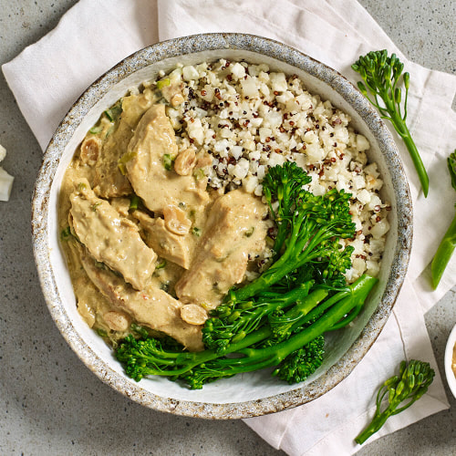 Calories in My Muscle Chef Cajun Chicken with Dirty Rice Calorie ...