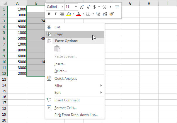 How to Skip Blanks in Microsoft Excel – Excel Examples