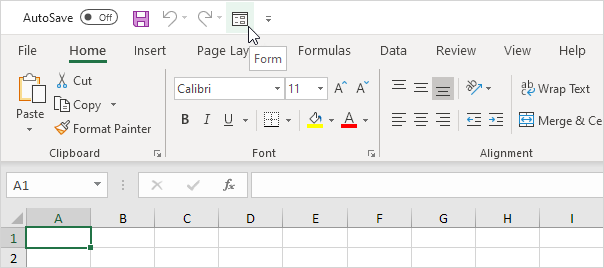 Add a command to the Quick Access Toolbar In Excel – Excel Examples