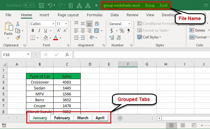 How To Group Worksheets In Excel If You Want To Edit Multiple 