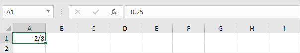 How To Enter A Fraction And Change The Format Of A Fraction In Excel ...