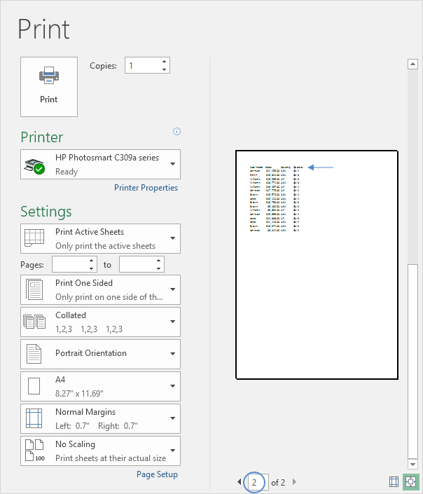 How To Print Titles In Excel Excel Examples