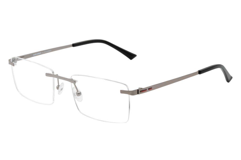 MEHDI GUN CLAIR Lunettes de vue Homme de forme Rectangle