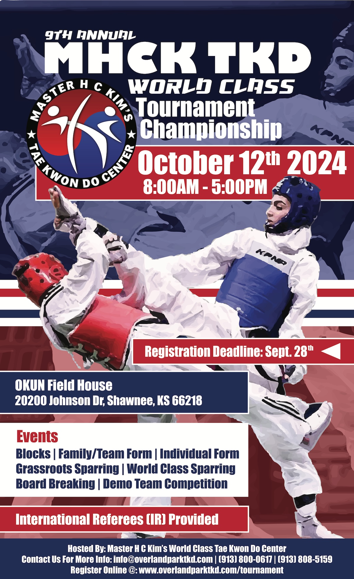 9th Annual MHCK Taekwondo World Class Tournament Championship