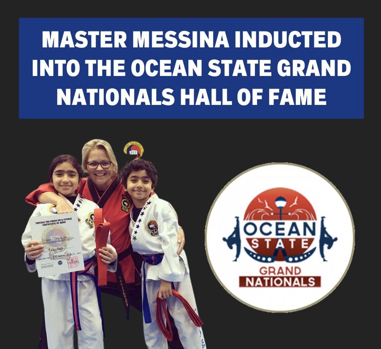 Master Messina inducted into the Ocean State Grand Nationals Hall of Fame!