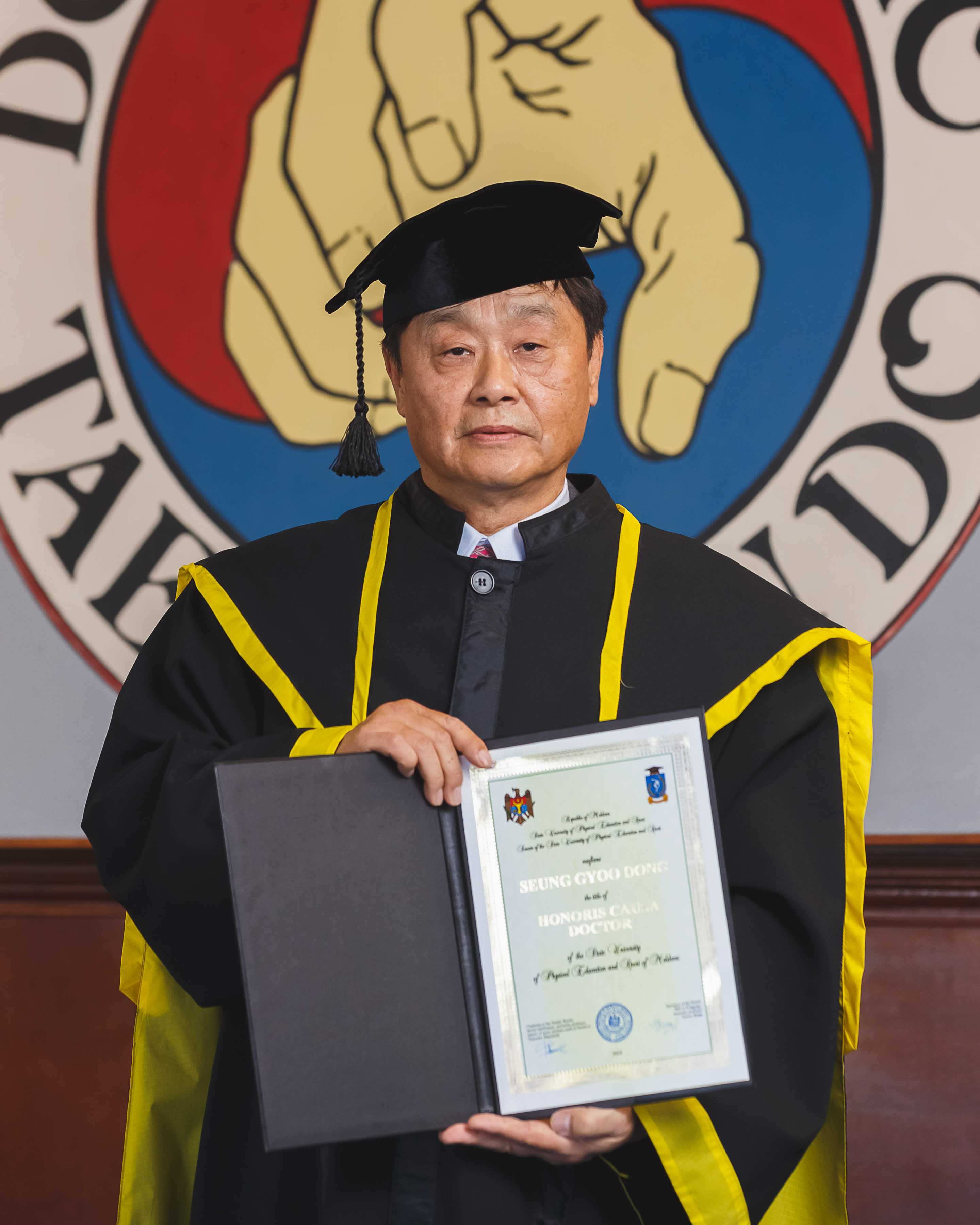 Grandmaster Dong Receives Honorary Doctorate!