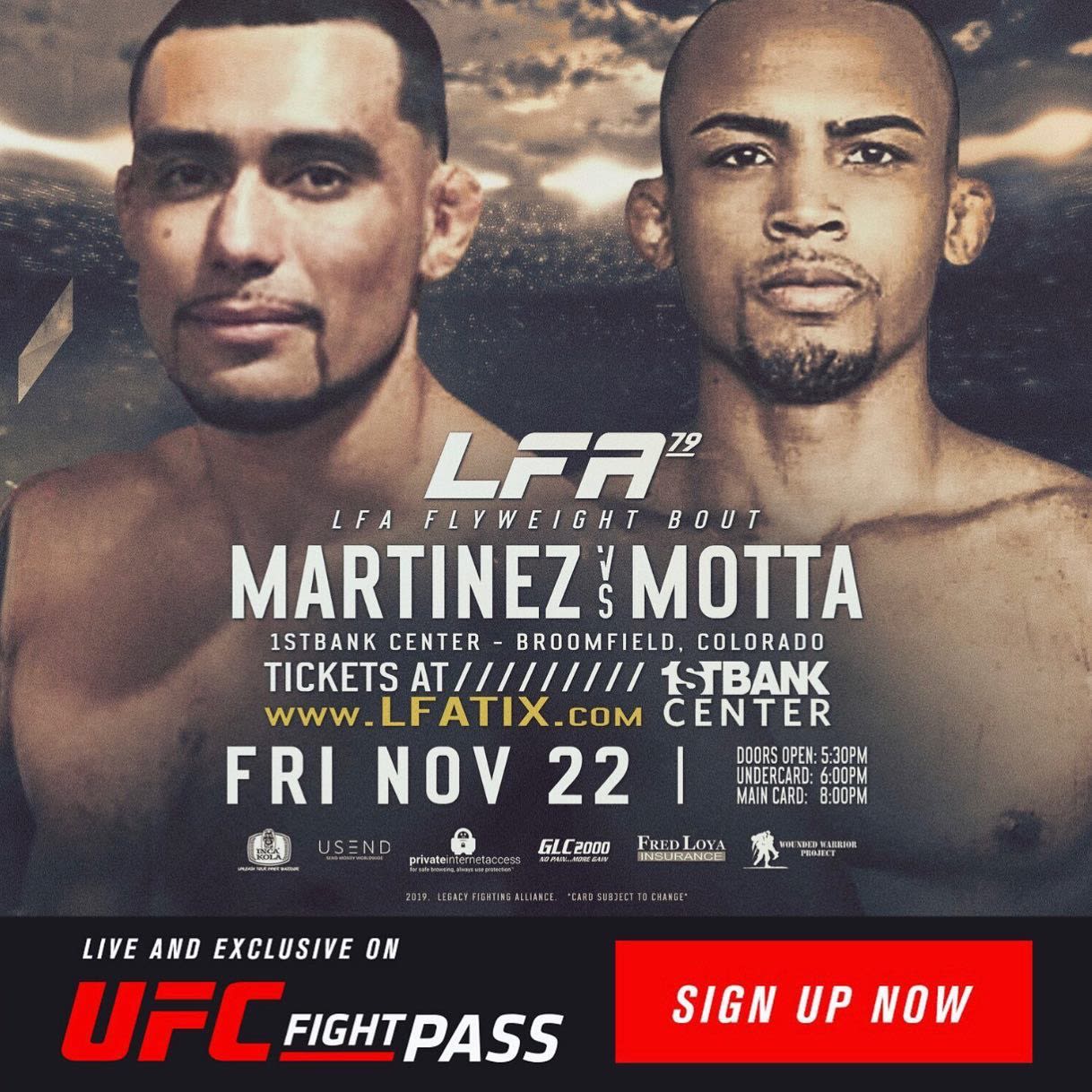 GEORGE MARTINEZ FIGHT ANNOUNCEMENT!