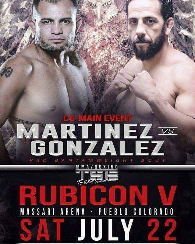 Adam Martinez will be fighting at TSE on 7/22!