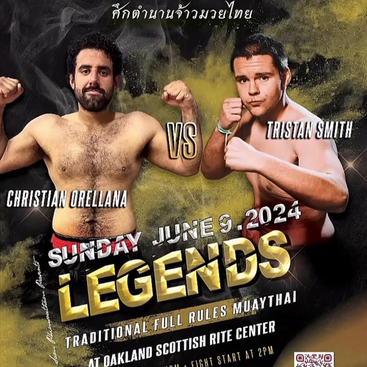 Christian fights at Legends in Oakland.