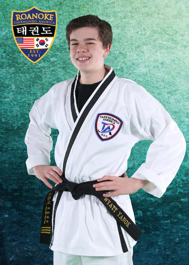 Wyatt Yanok, Kids Taekwondo Instructor in Roanoke - Roanoke Taekwondo ...